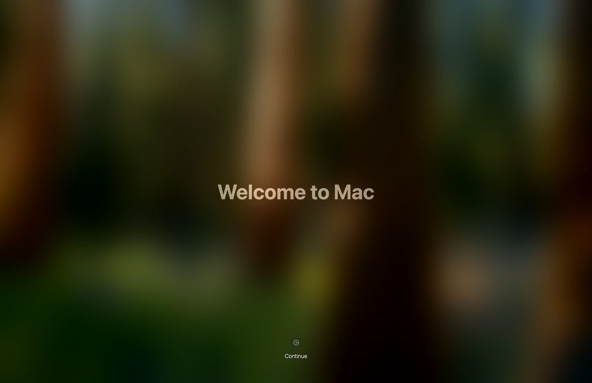Skipping the New “Welcome to Mac” Screen During Setup Assistant ...